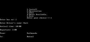 Bus Reservation System C++ Project - Code With C