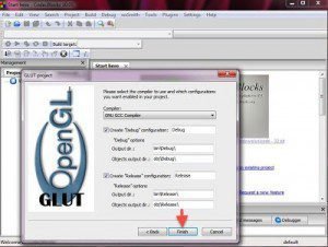 How To Setup OpenGL (GLUT) In CodeBlocks? - Code With C