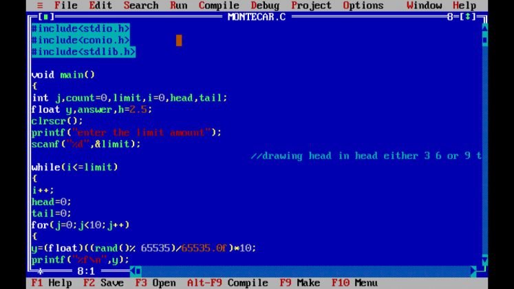 C Program: Simple Explanation On Monte Carlo Algorithm - Code With C