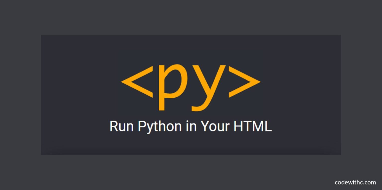 Pyscript Python In The Web Browser A Javascript Library For Python Code With C